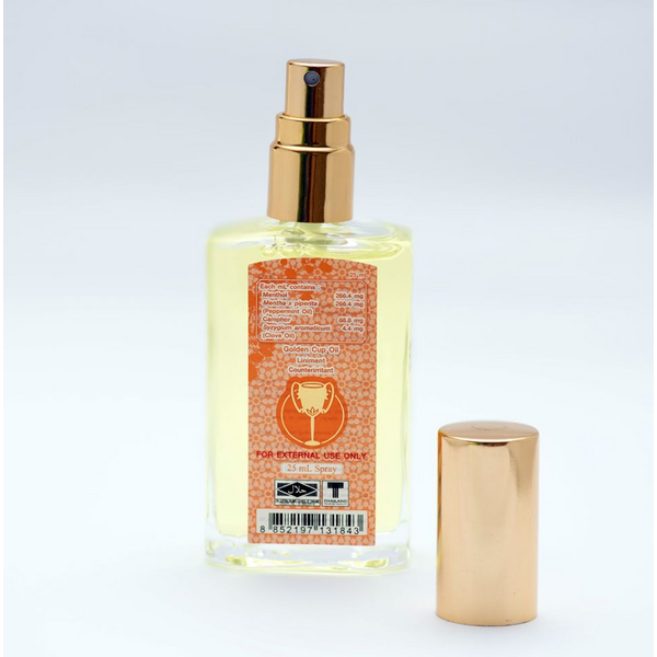 GOLDEN CUP OIL Menthol / Peppermint Oil / Camphor / Clove Oil Liniment ...